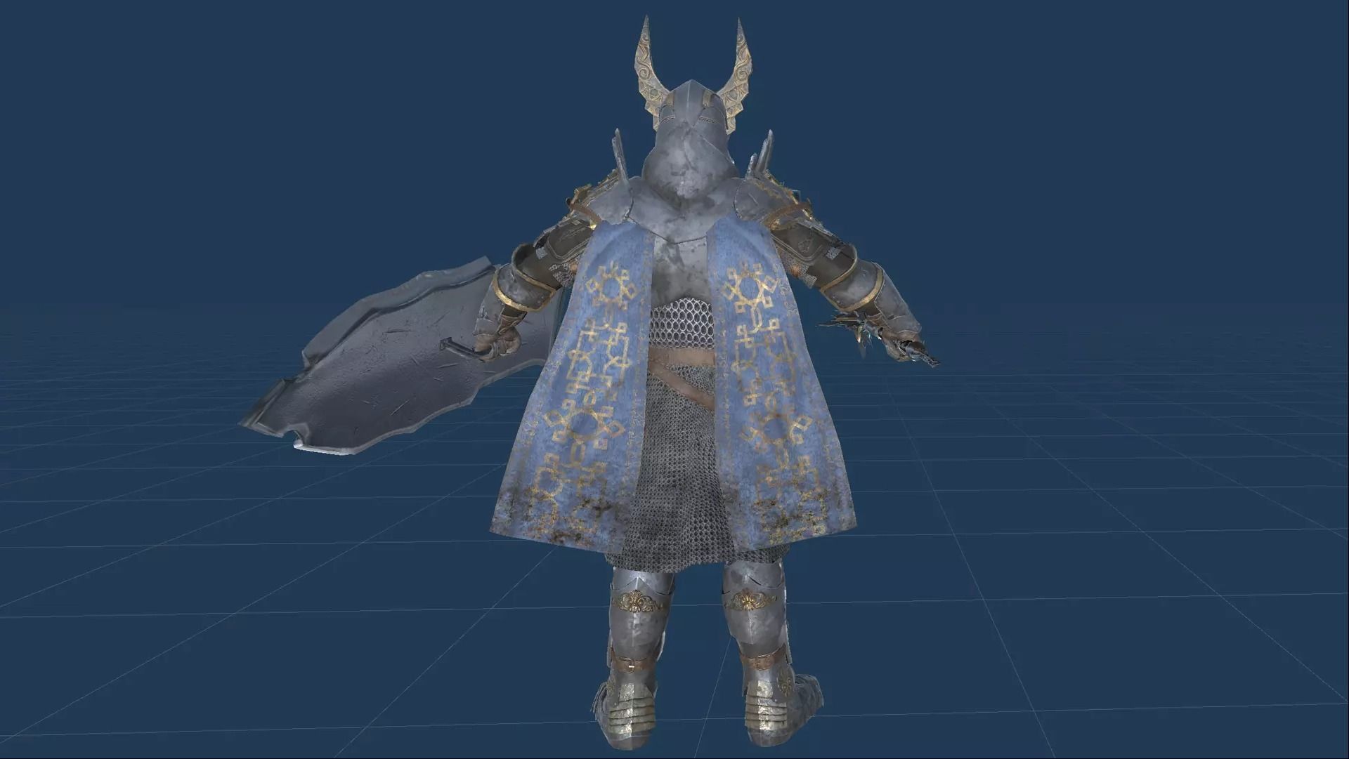 3D model Paladin VR / AR / low-poly | CGTrader
