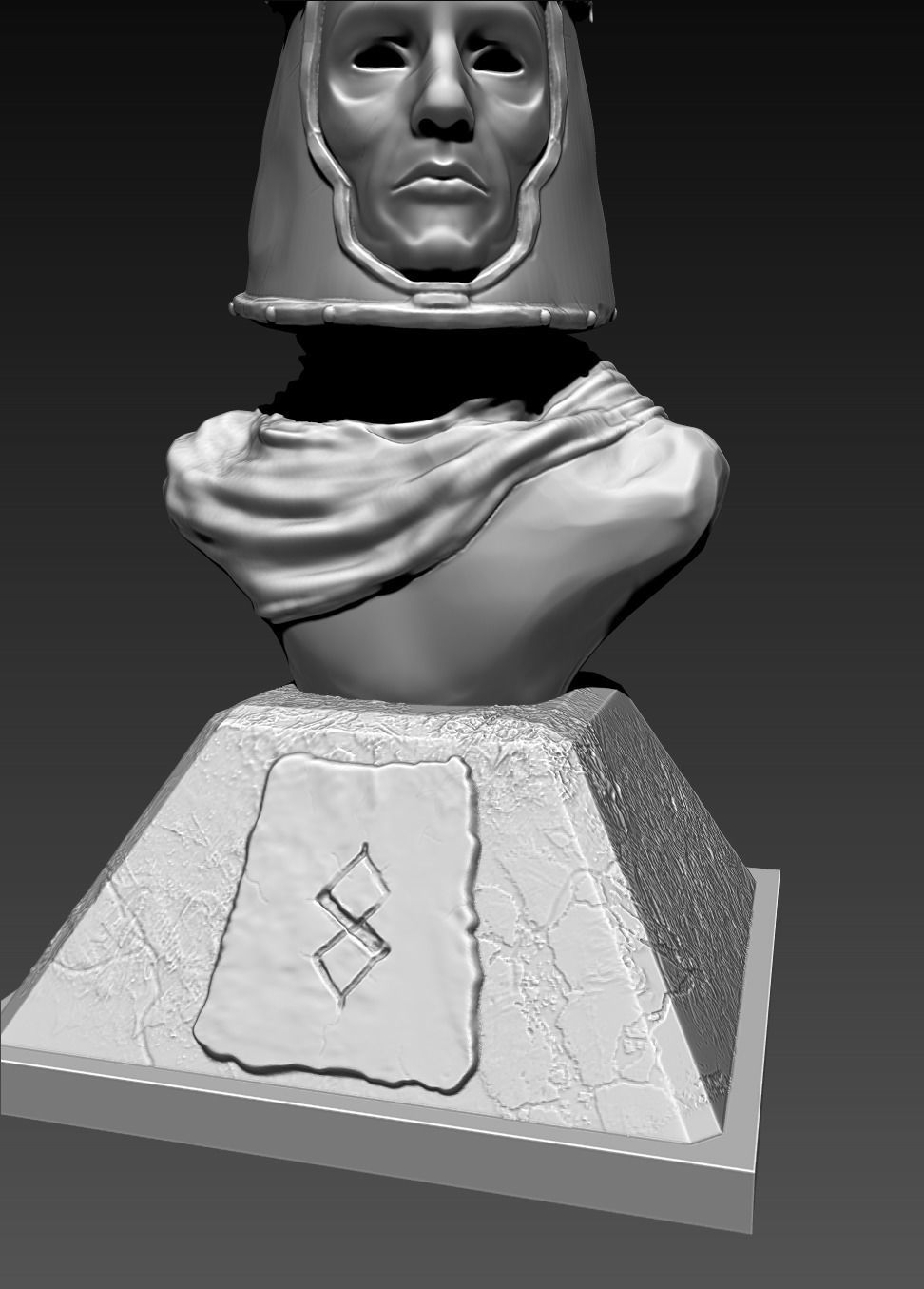 penitent one-blasphemous-bust figure 3D model 3D printable | CGTrader