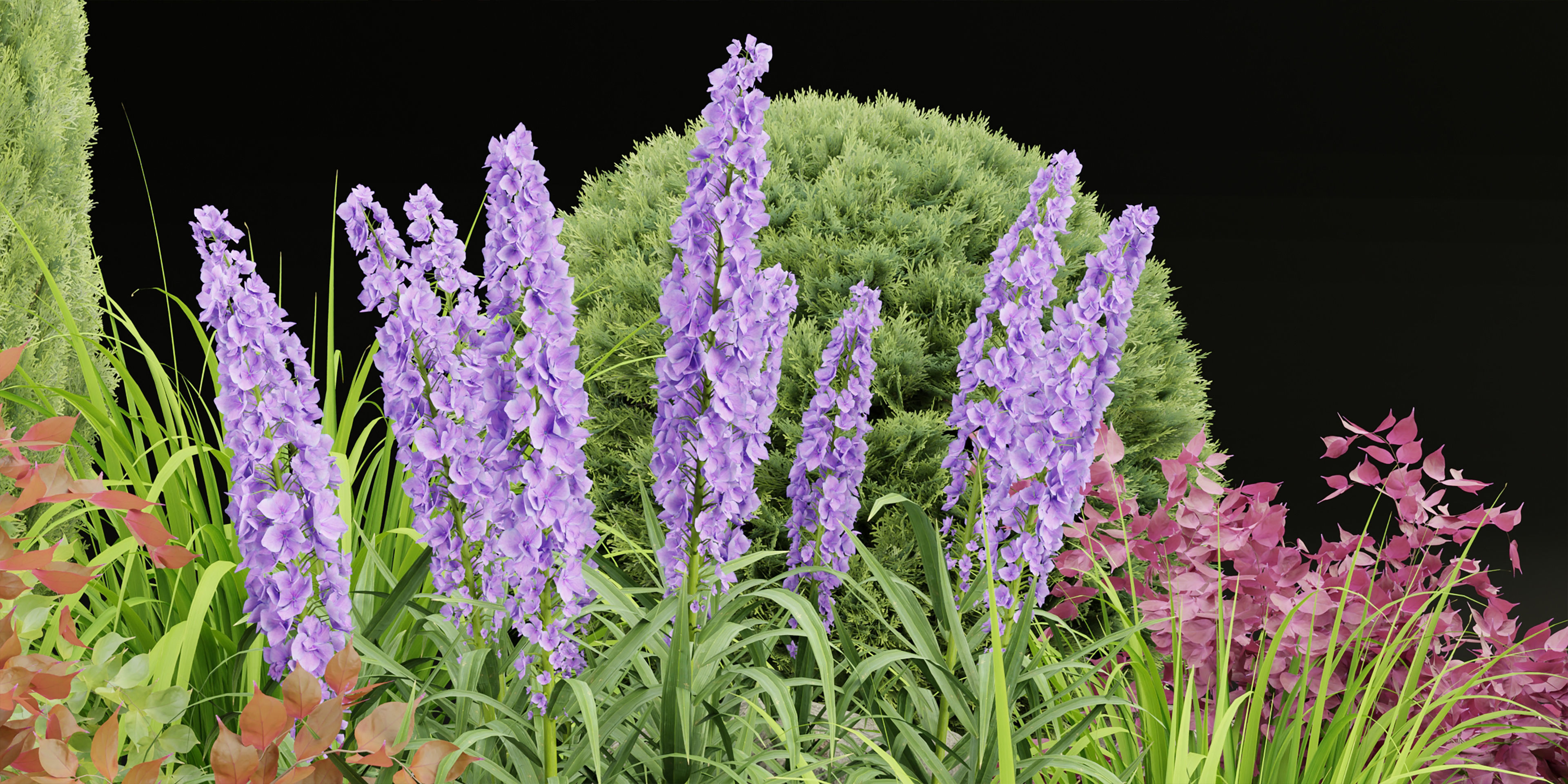 outdoor plants collection vol 27-Blender 3D model | CGTrader
