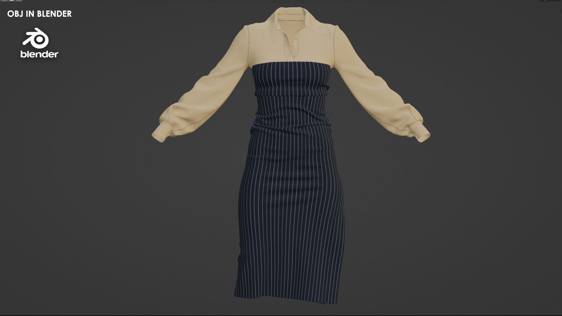 Girls Outfit 48 - Marvelous Designer 3D model | CGTrader