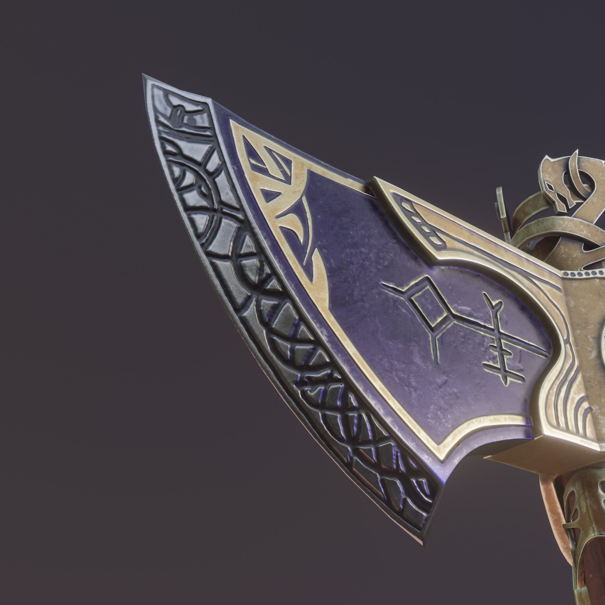 3D model Leviathan axe God of war ragnarok VR / AR / low-poly | CGTrader