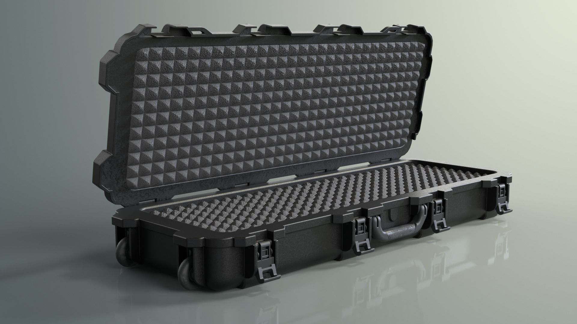 Rifle Case Box free 3D model | CGTrader