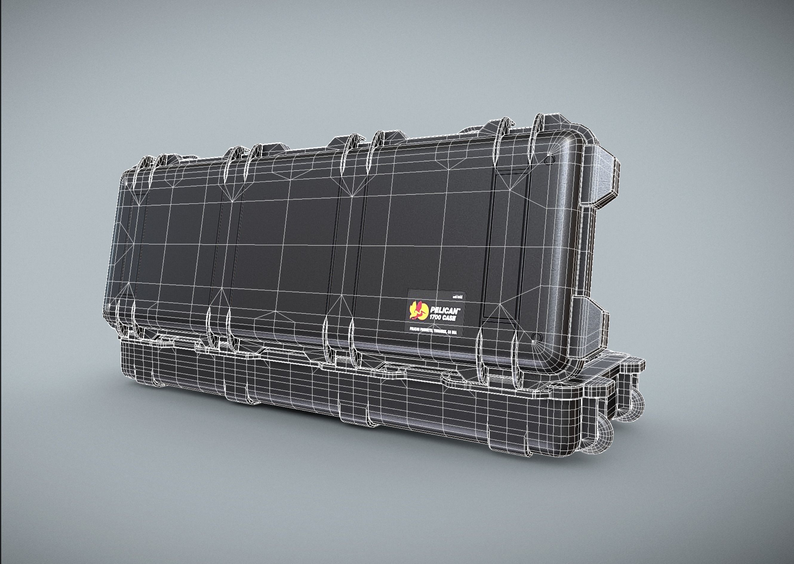 Rifle Case Box free 3D model | CGTrader