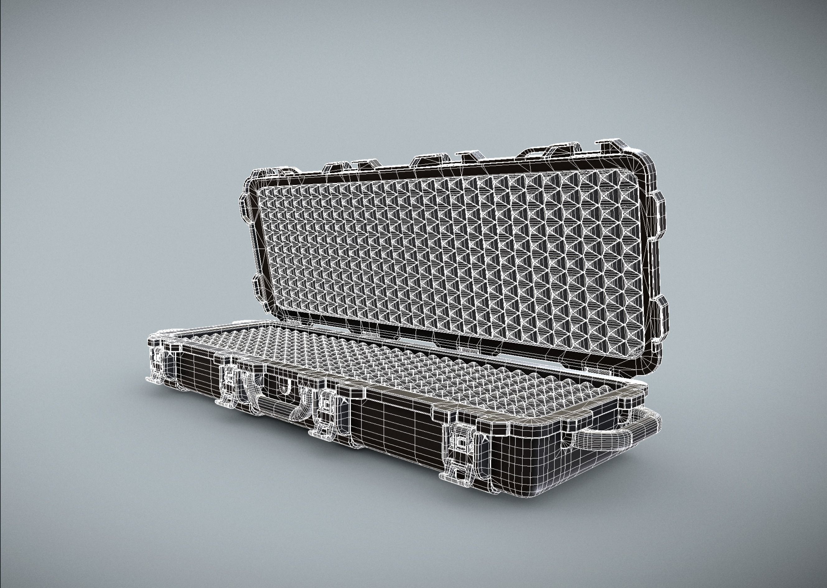 Rifle Case Box free 3D model | CGTrader