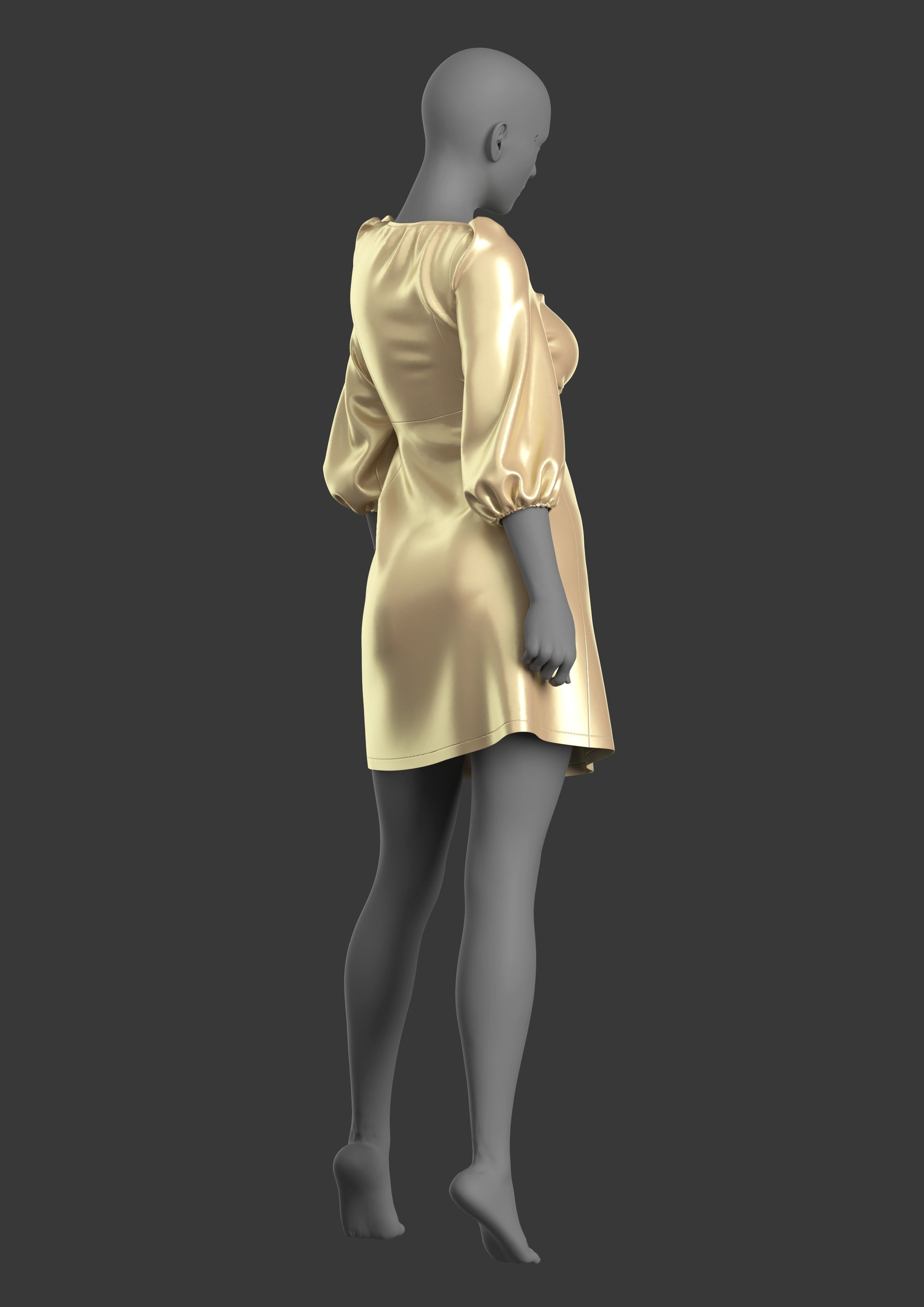 Girls Outfit 56 - Marvelous Designer 3D model | CGTrader
