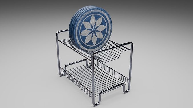 FREE Dish Rack by Mileo Peterson free 3D model | CGTrader