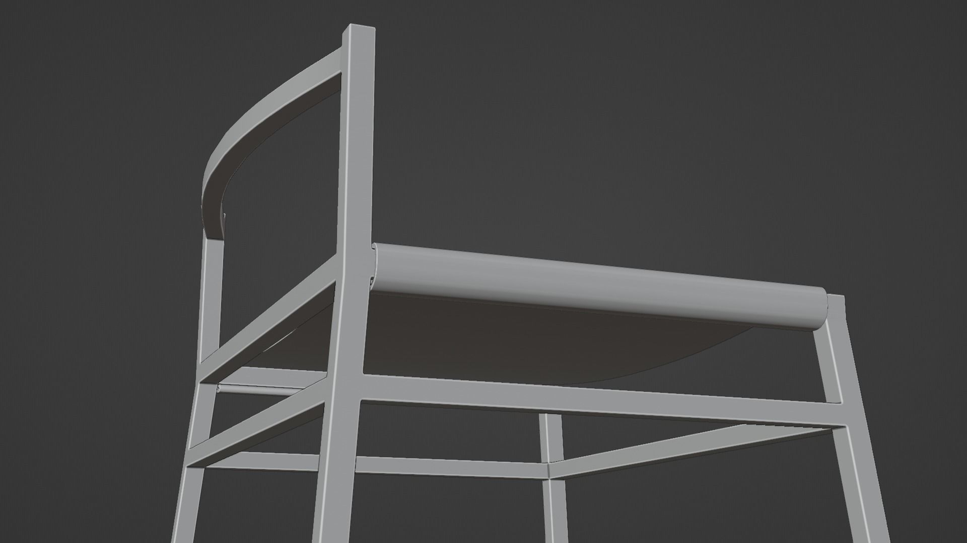 Modern stool 1 free 3D model | CGTrader