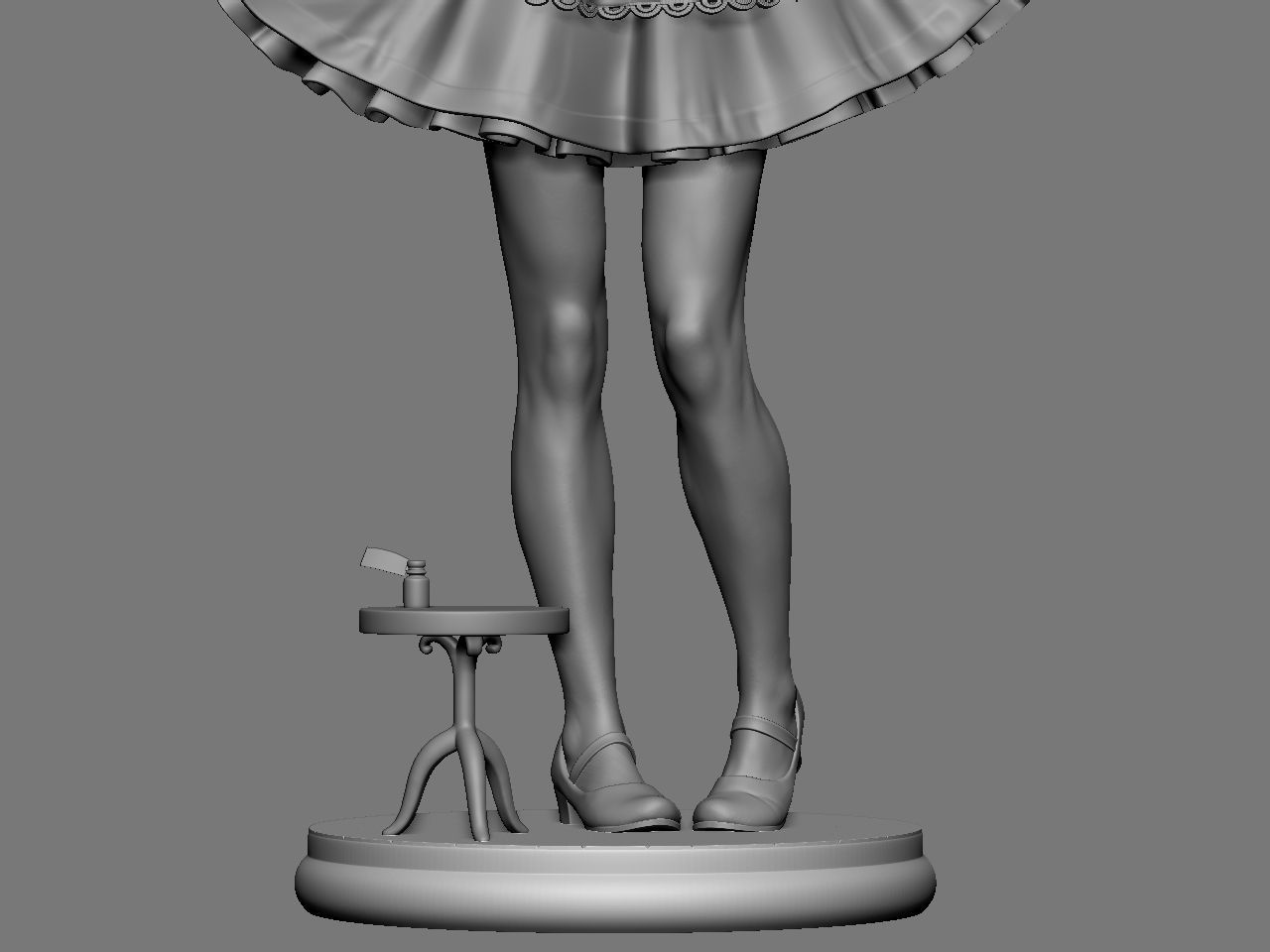 Alice in Wonderland 3D model 3D printable | CGTrader