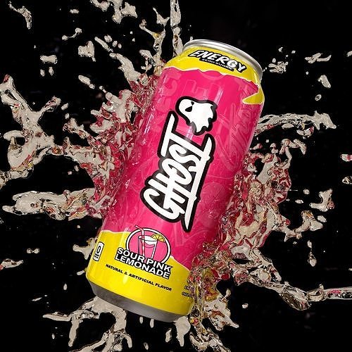 Ghost Energy Drink - Sour Pink Lemonade 3D model | CGTrader