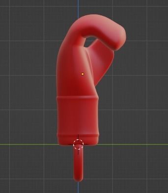 Boxing Glove Keychain 3D model 3D printable | CGTrader