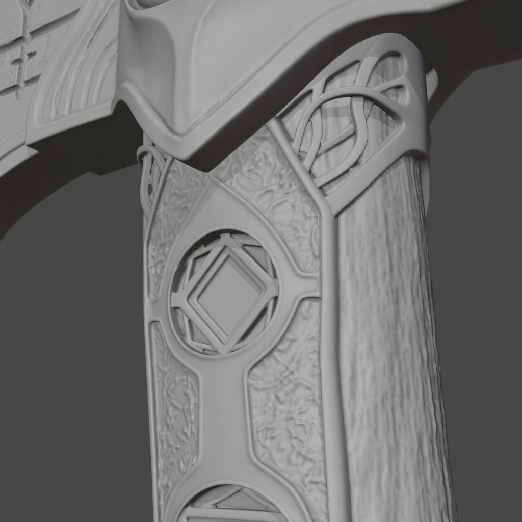 Leviathan axe God of war ragnarok printable 3d model 3D model 3D ...