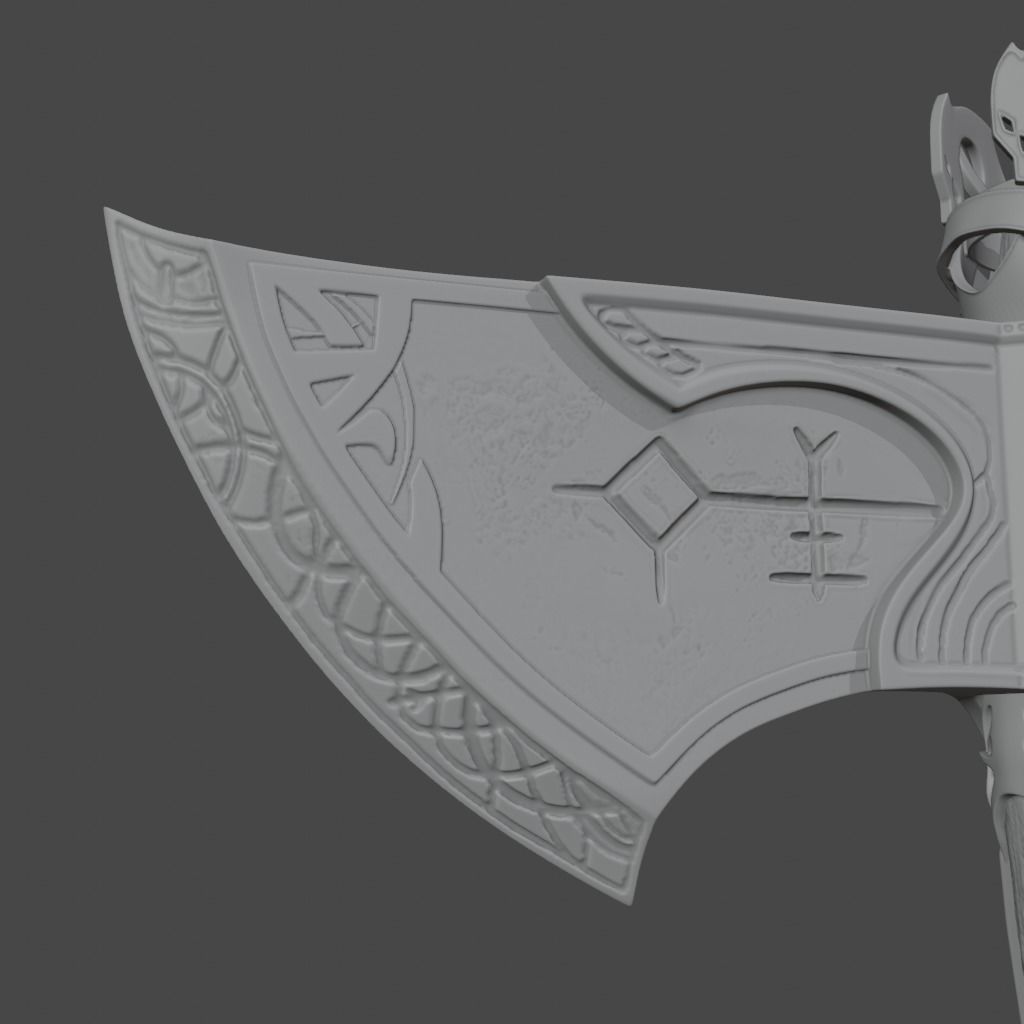 Leviathan axe God of war ragnarok printable 3d model 3D model 3D ...