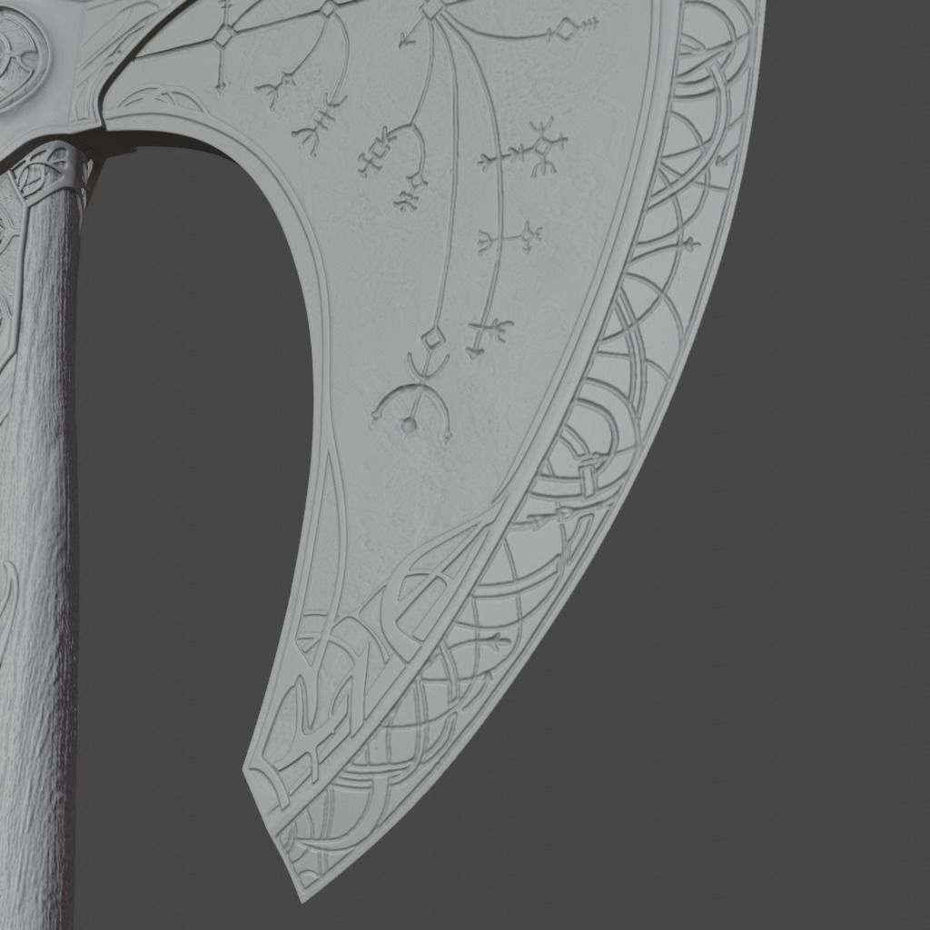 Leviathan axe God of war ragnarok printable 3d model 3D model 3D ...