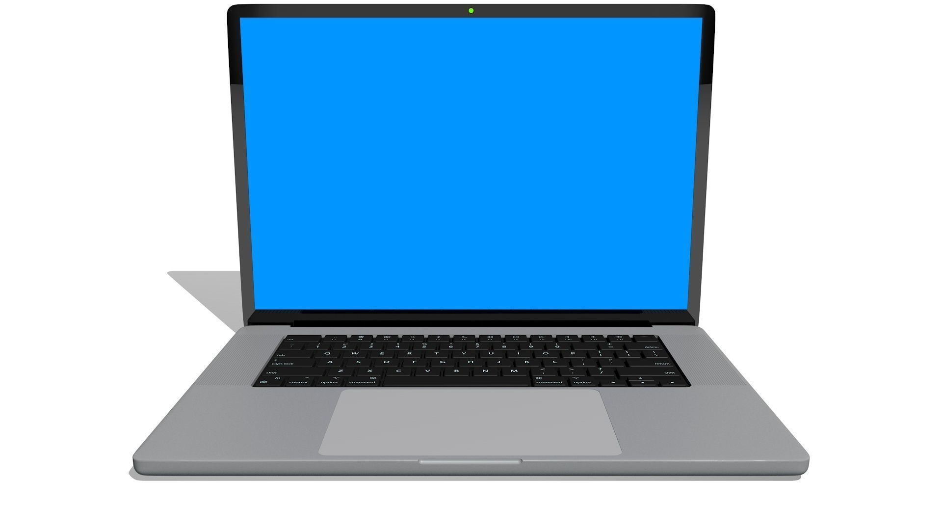 Aluminium laptop 3D model | CGTrader