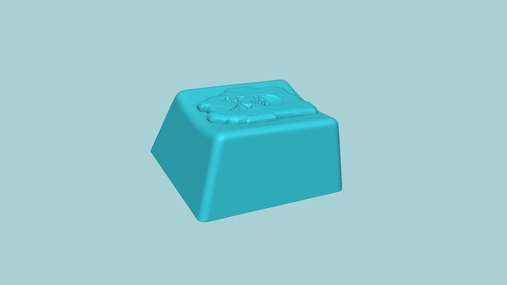 KeyCap - Tibia SD Sudden Death Rune - Decorative KeyCaps 3D model 3D ...