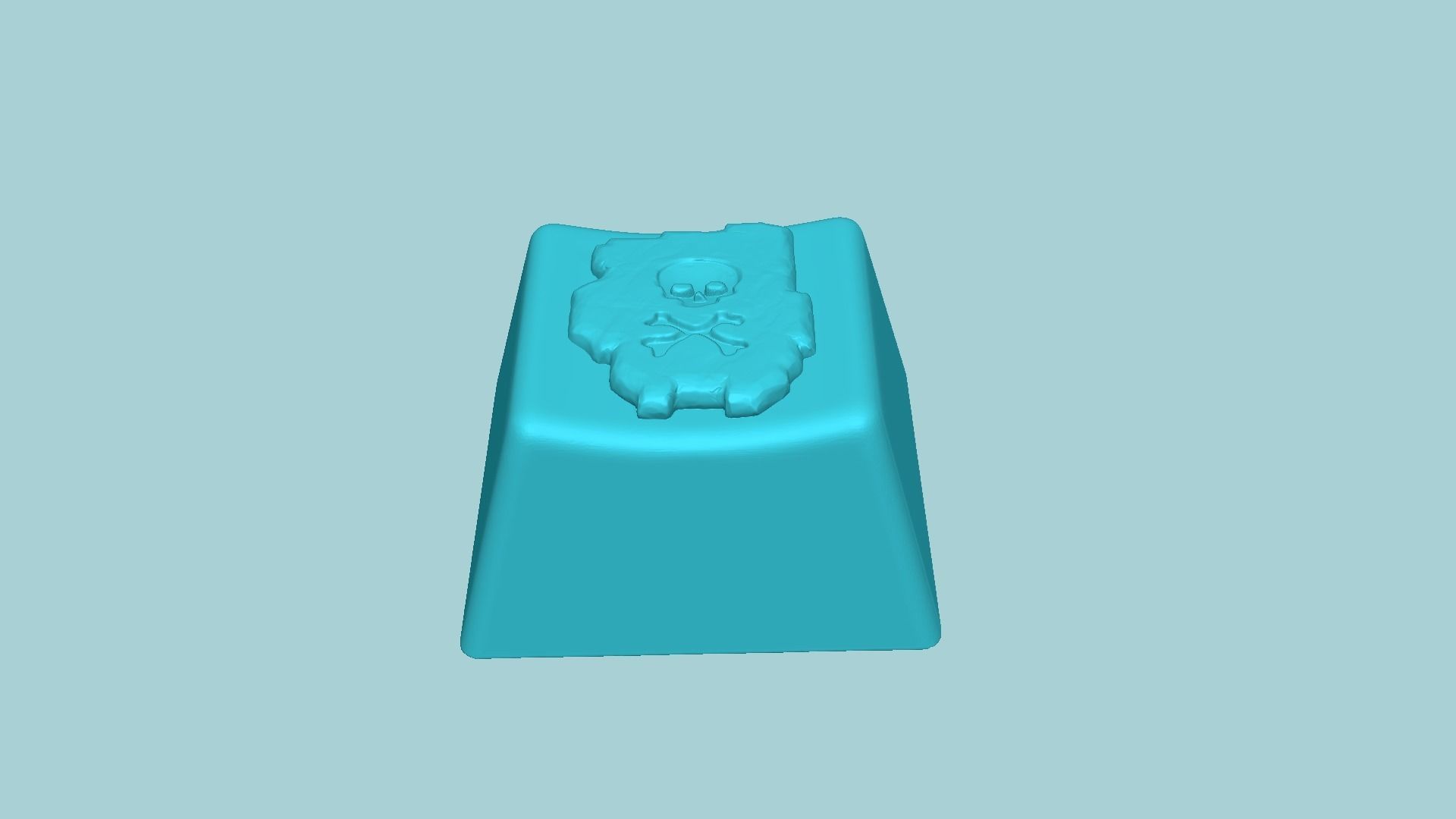 KeyCap - Tibia SD Sudden Death Rune - Decorative KeyCaps 3D model 3D ...
