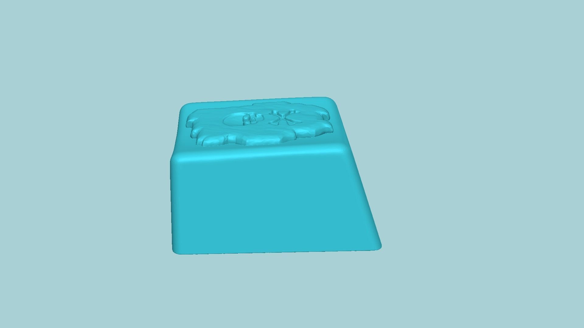 KeyCap - Tibia SD Sudden Death Rune - Decorative KeyCaps 3D model 3D ...