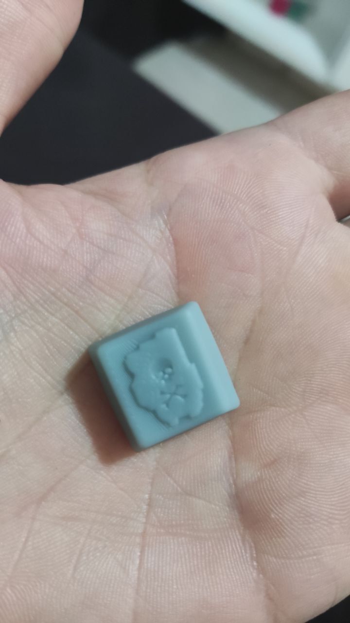 KeyCap - Tibia SD Sudden Death Rune - Decorative KeyCaps 3D model 3D ...