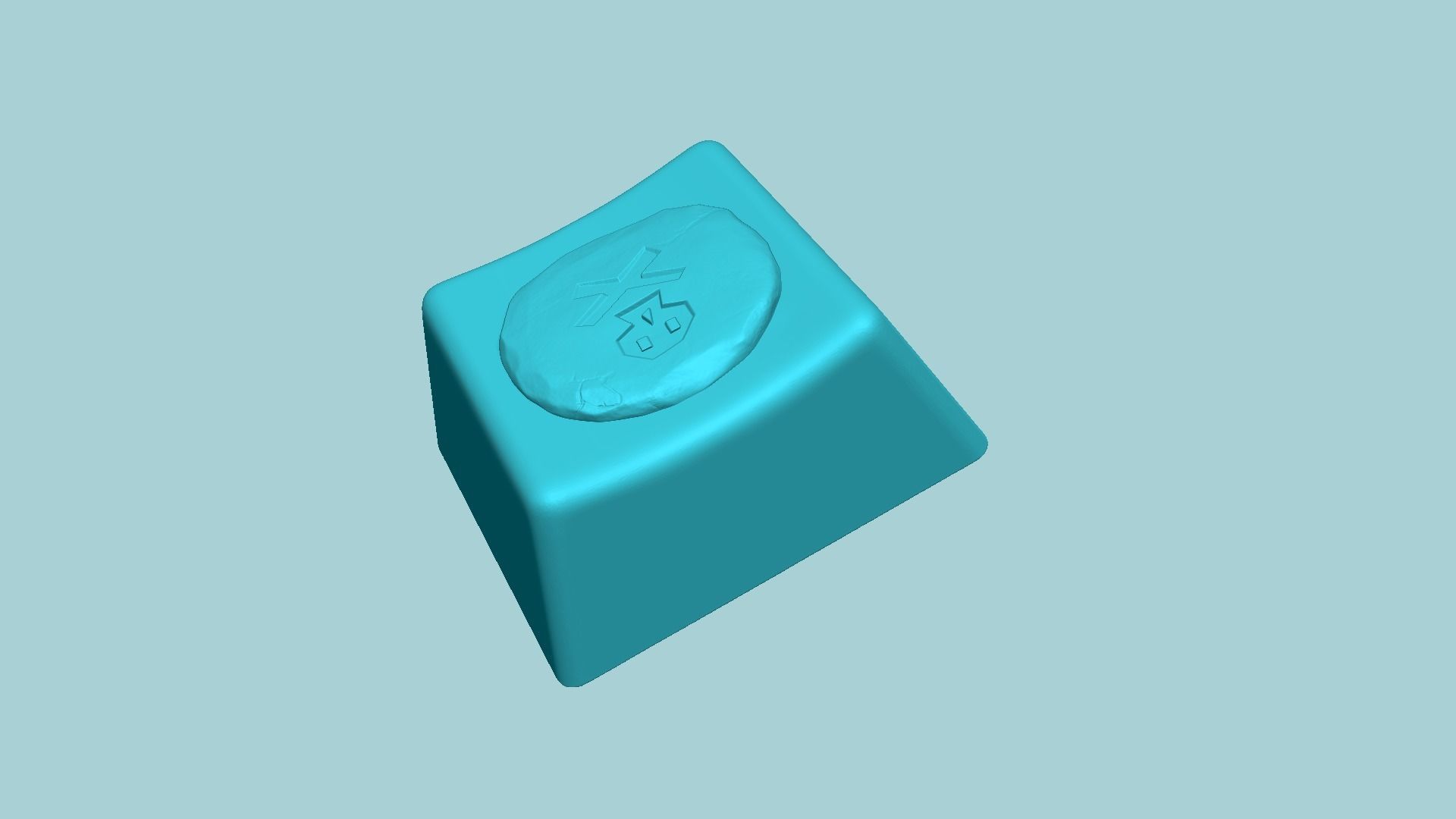 KeyCap - Runescape Death Rune - Decorative KeyCaps 3D model 3D ...
