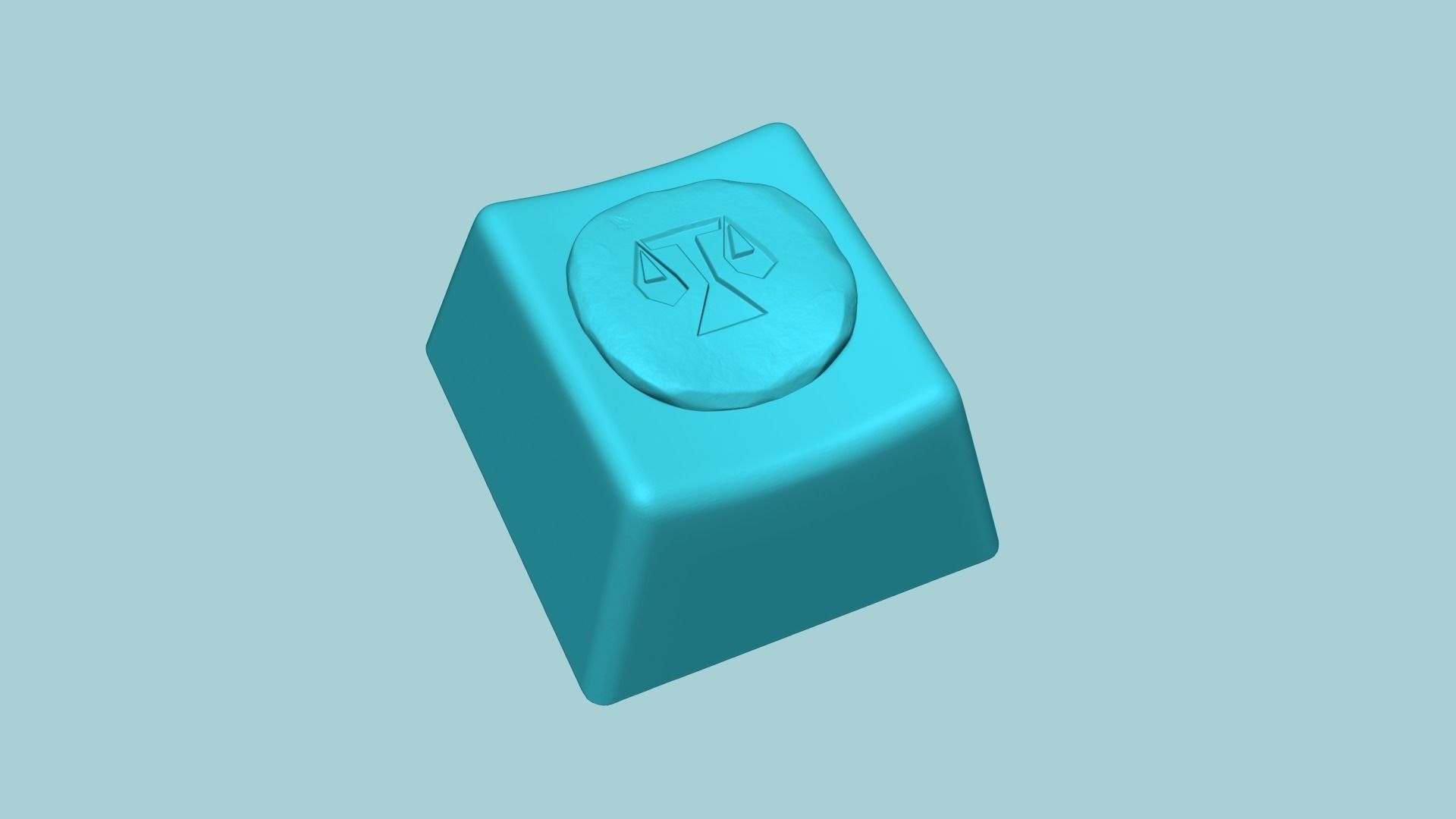 KeyCap - Runescape Law Rune - Decorative KeyCaps 3D model 3D printable ...
