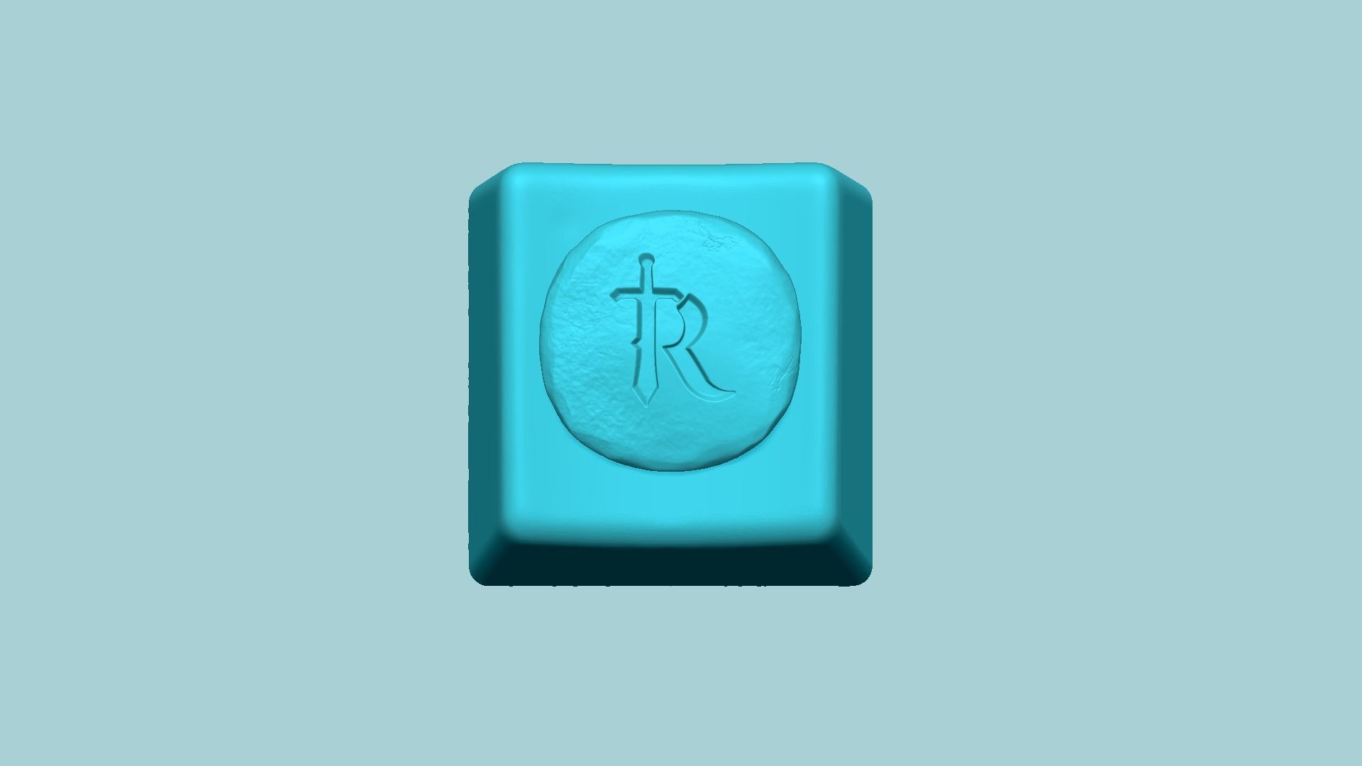 KeyCap - Runescape Symbol Rune - Decorative KeyCaps 3D model 3D ...