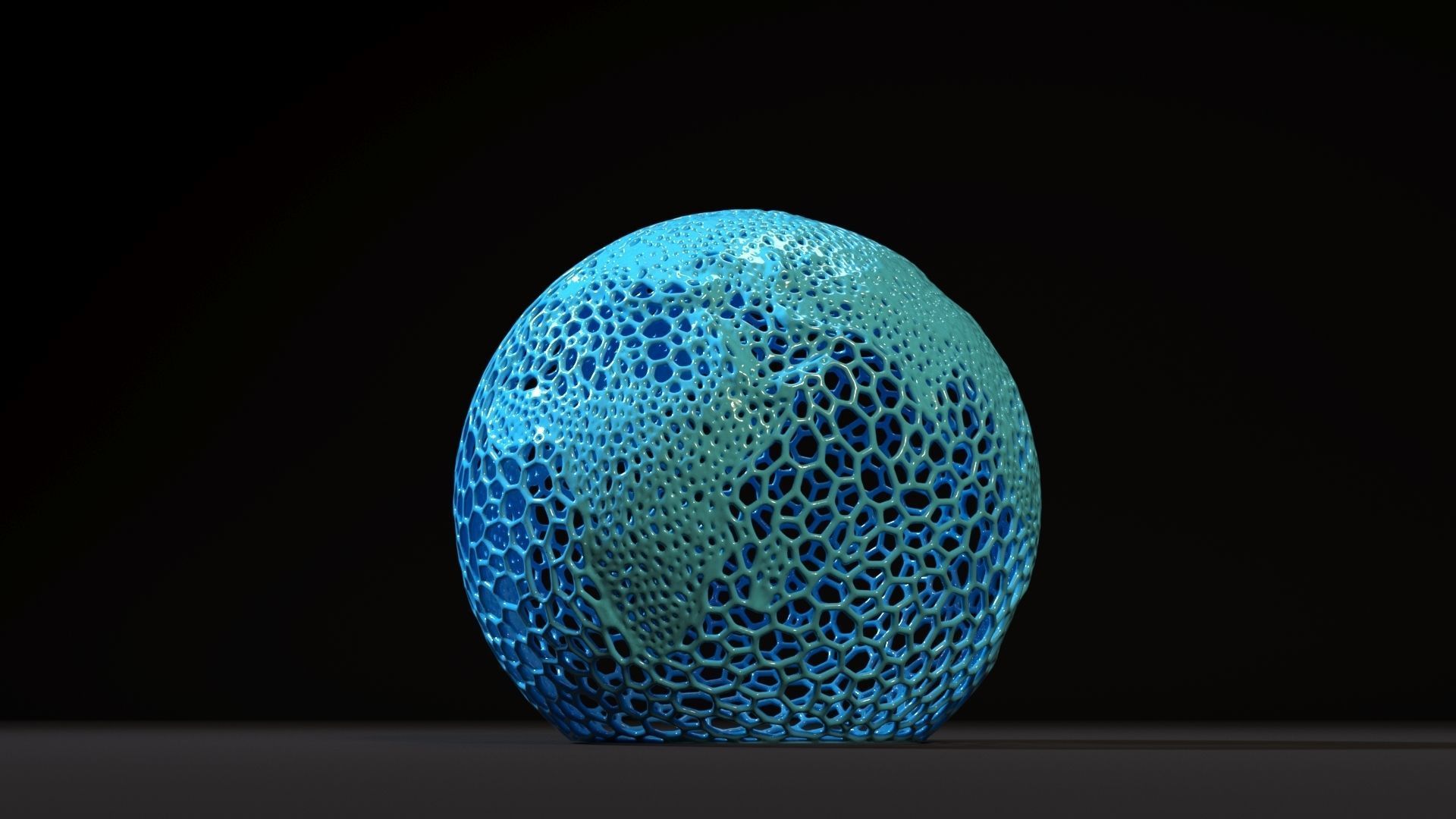 lamp planet earth 3D model 3D printable | CGTrader