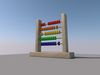 Simple Abacus 3D model | CGTrader