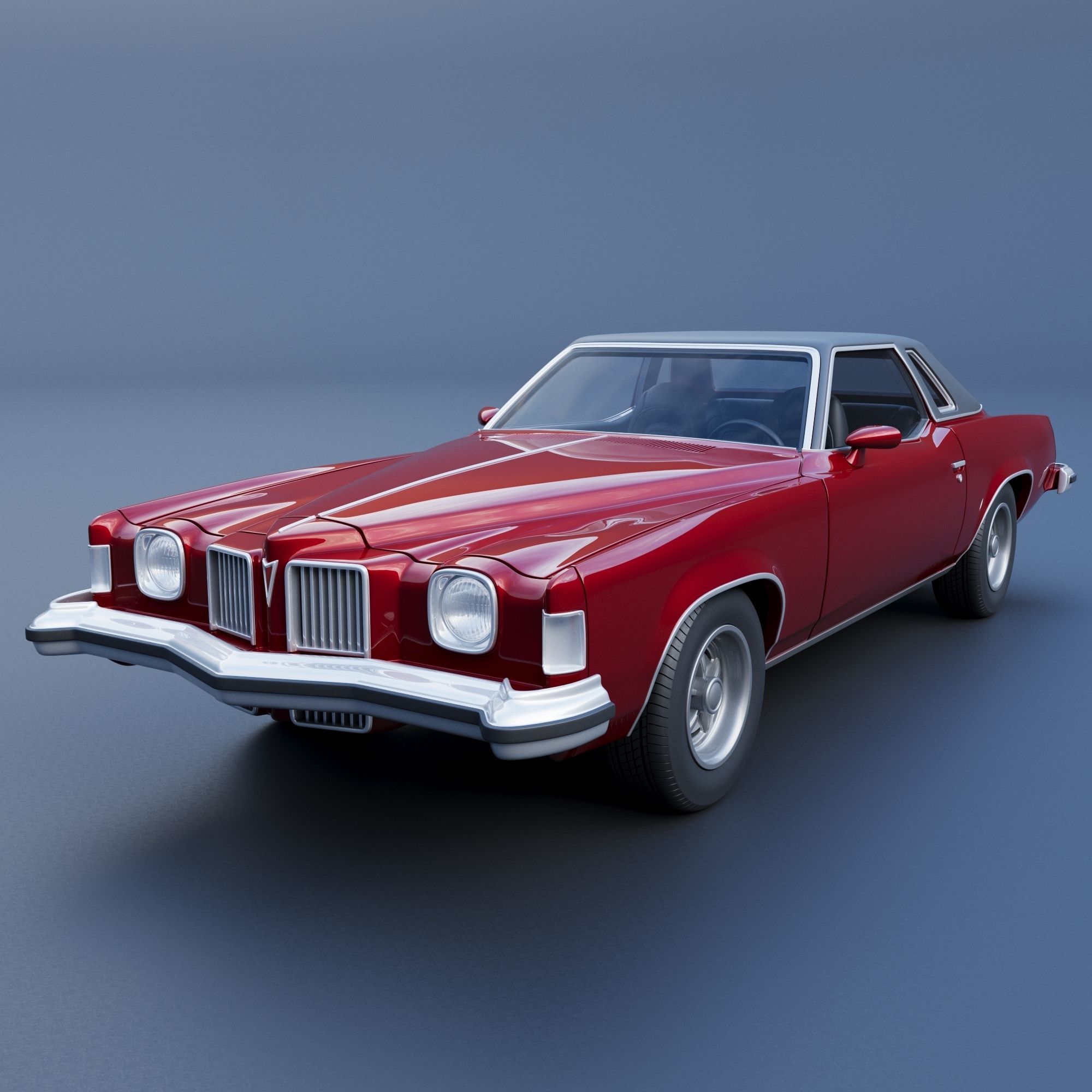 Pontiac Grand Prix 1973 3D model 3D printable | CGTrader