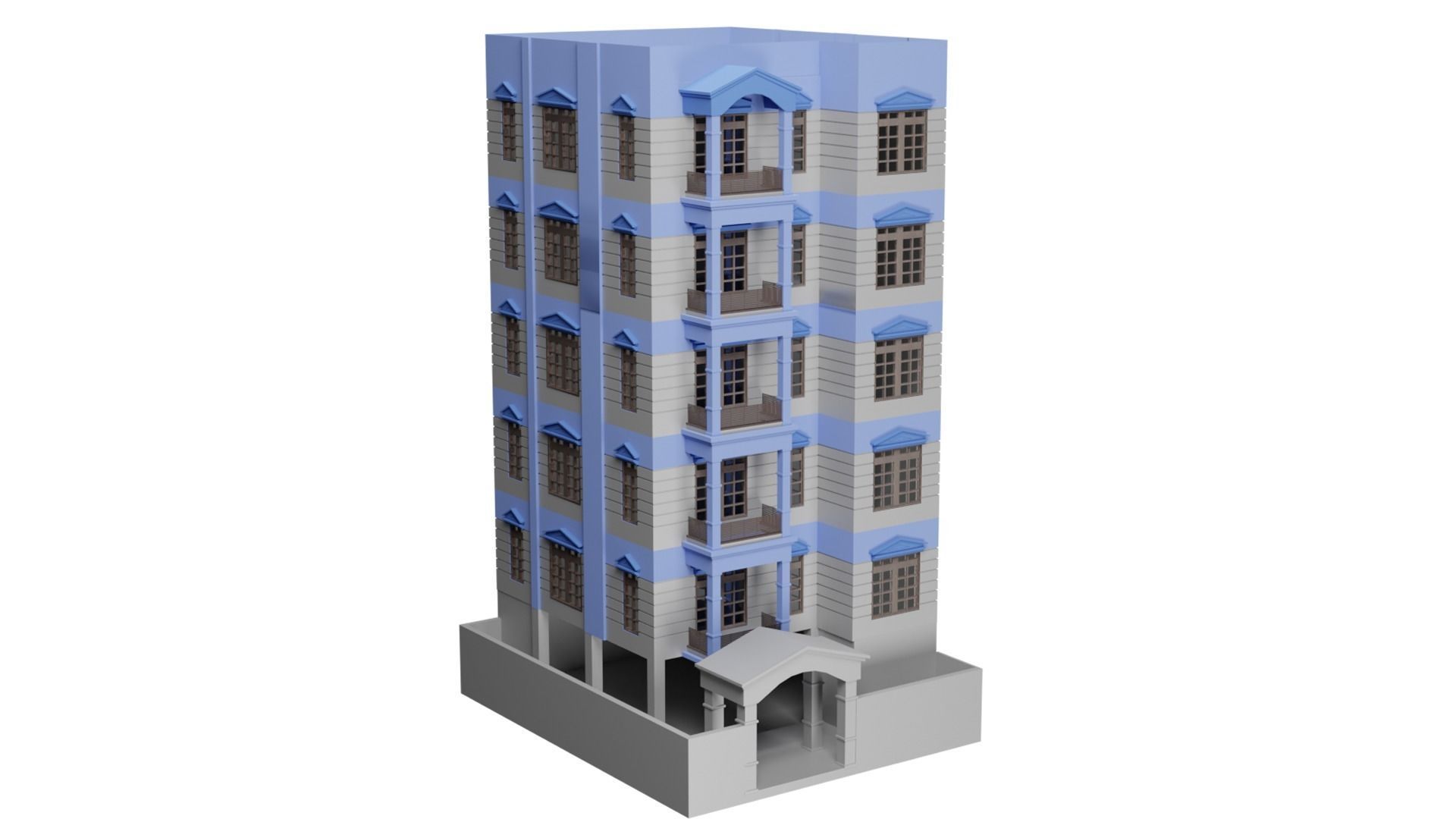 Building free VR / AR / low-poly 3D model | CGTrader