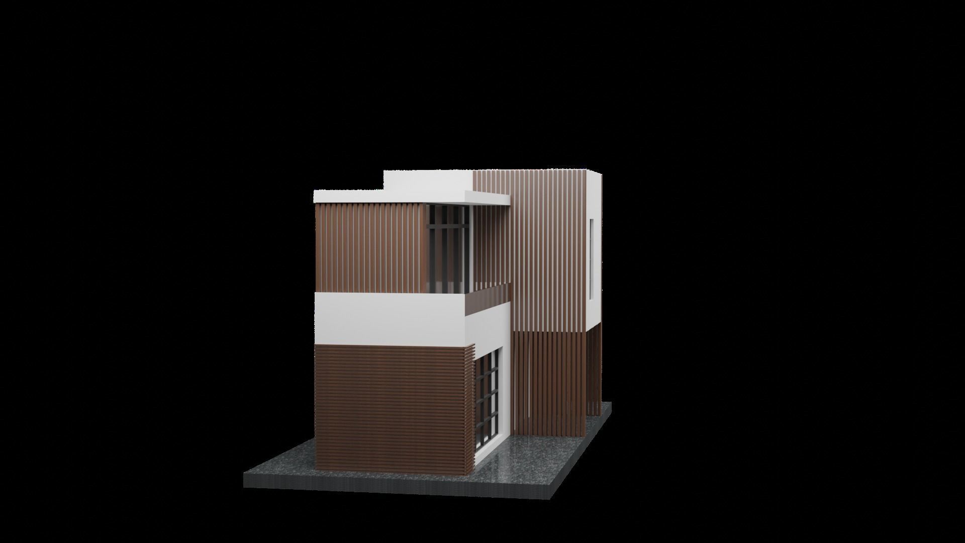 Modern House free VR / AR / low-poly 3D model | CGTrader
