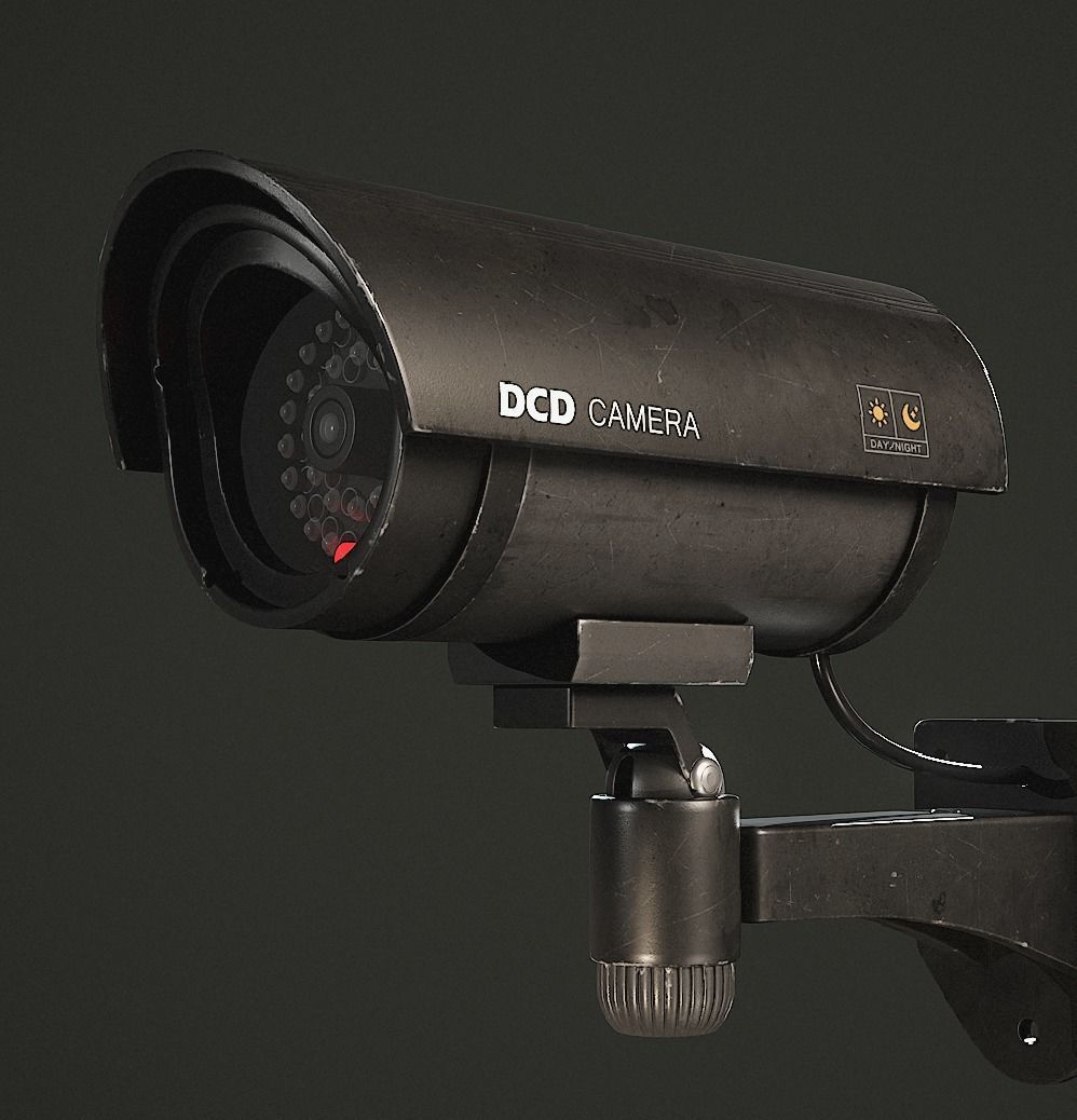 3D model CCTV Surveillance Camera VR / AR / low-poly | CGTrader