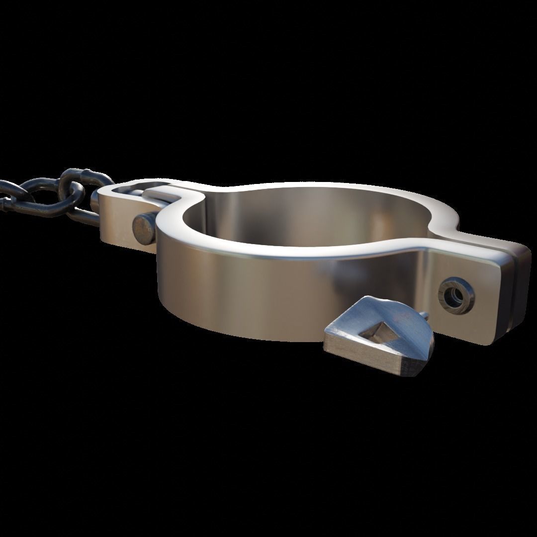3D model Leg Shackles And Ball Shackle Cuff VR / AR / low-poly | CGTrader