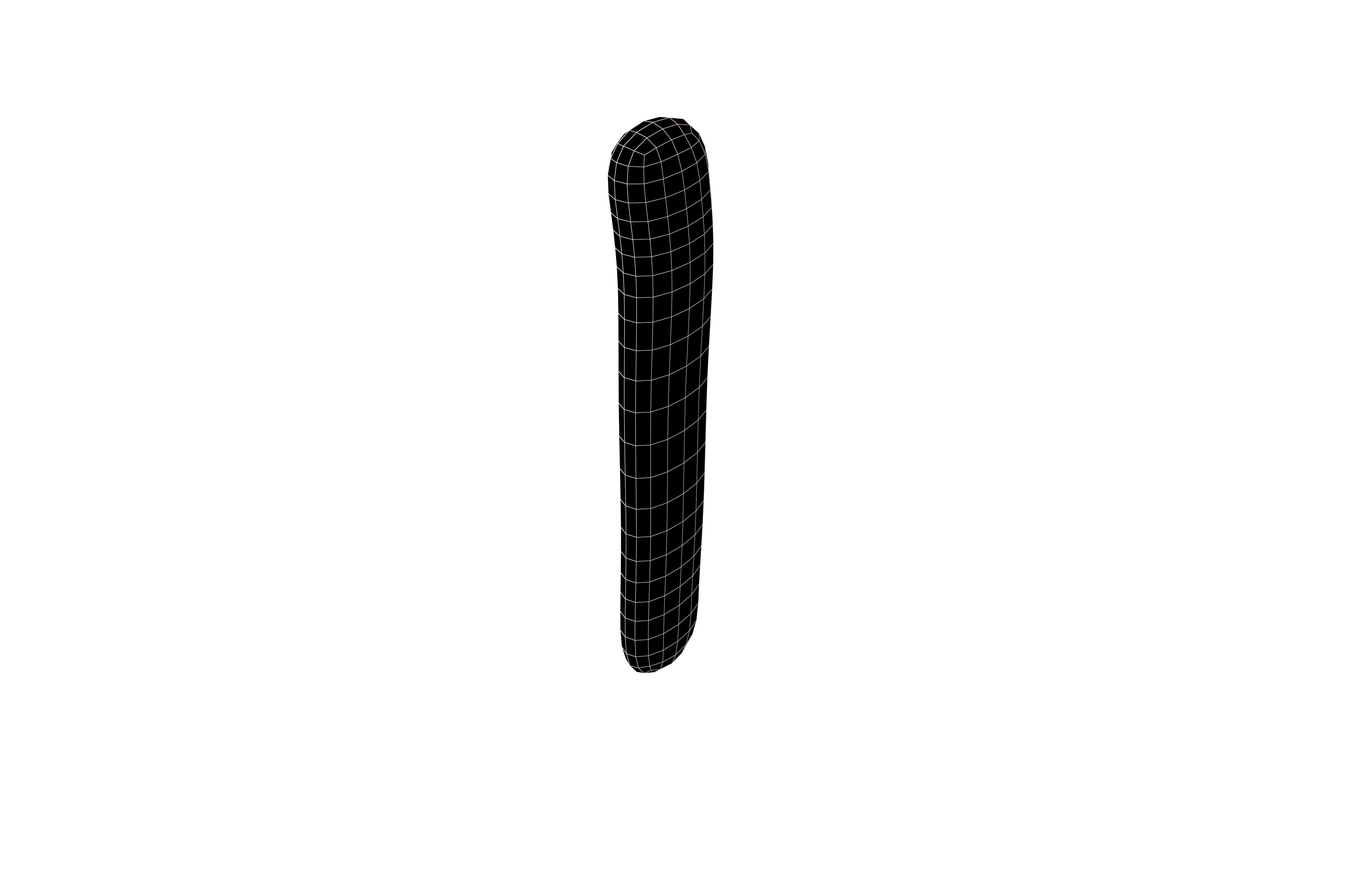 3D model Suzhou Numerals One V1 001 VR / AR / low-poly | CGTrader