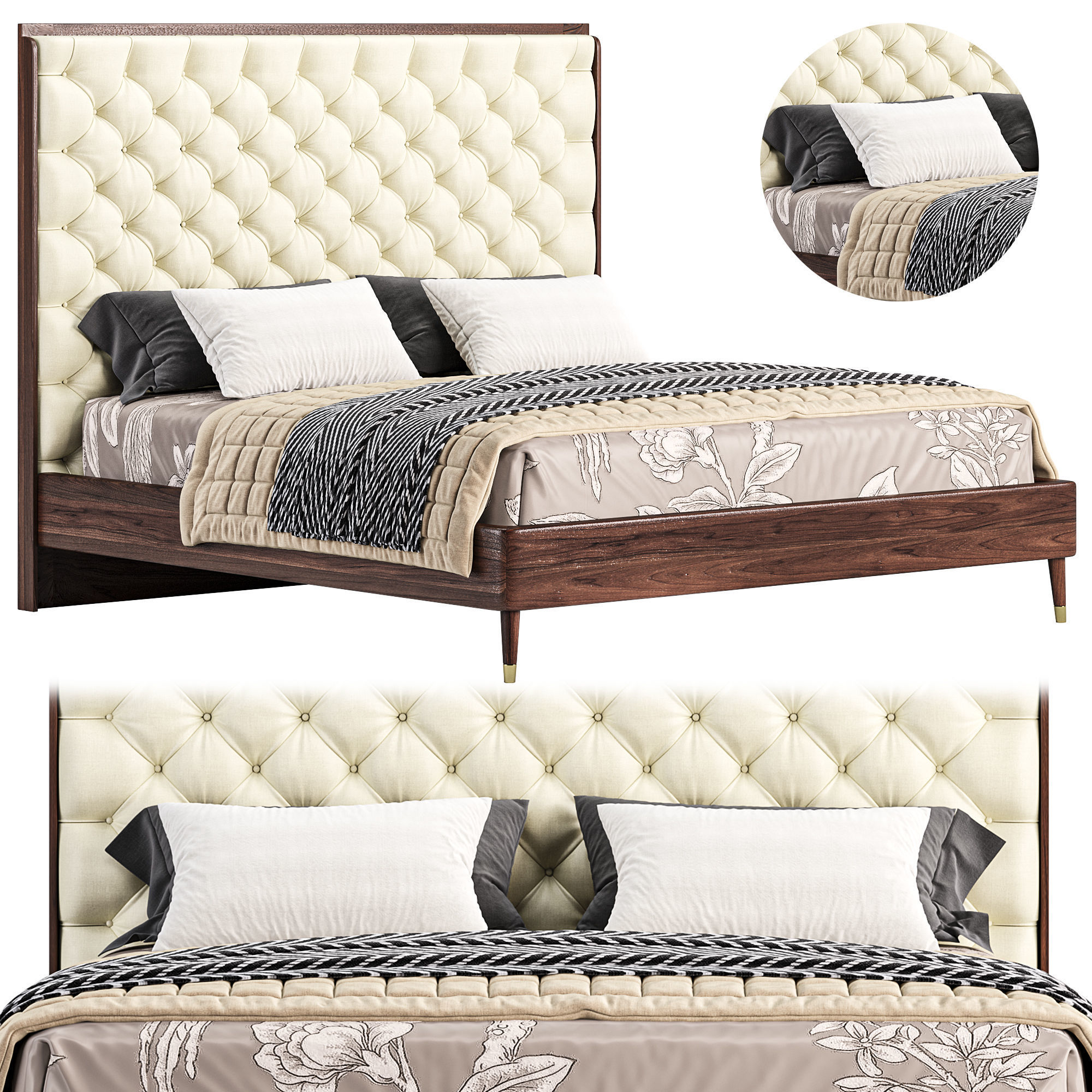 IVETTE bedroom by Opera Contemporary 3D model | CGTrader