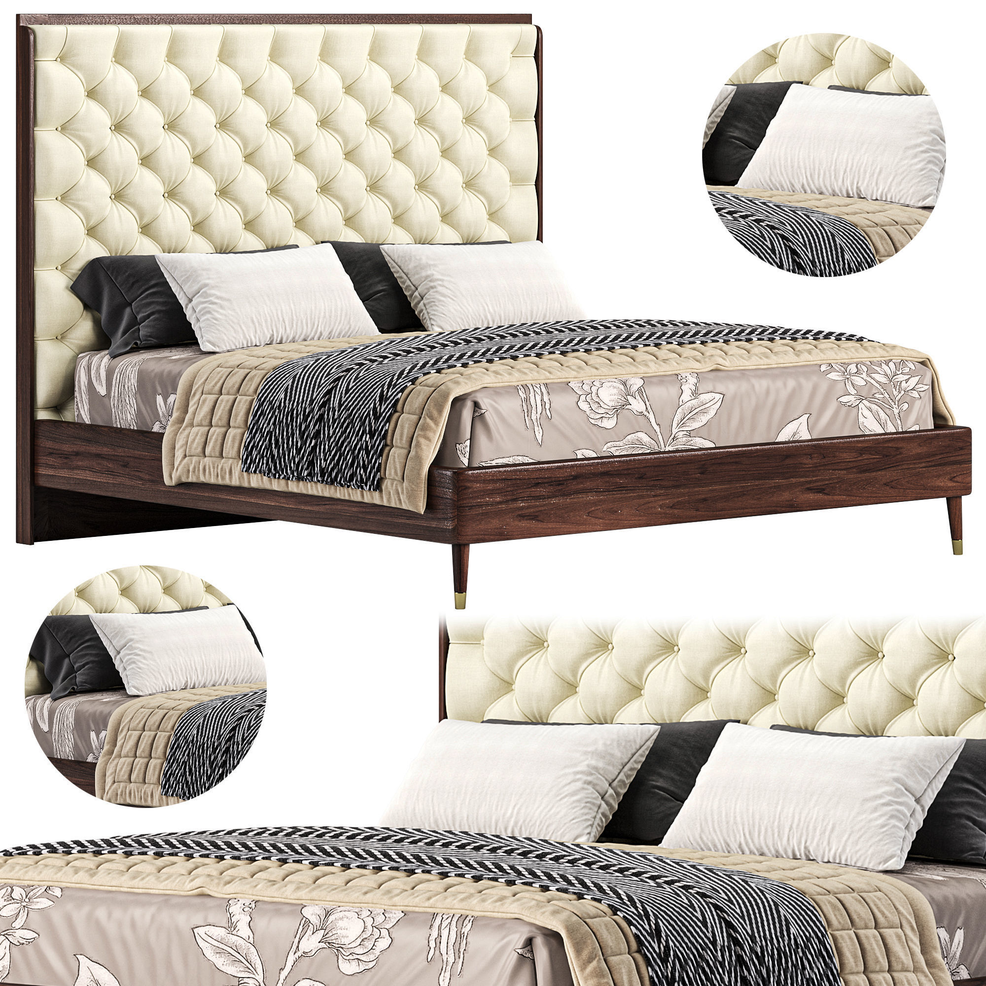 IVETTE bedroom by Opera Contemporary 3D model | CGTrader