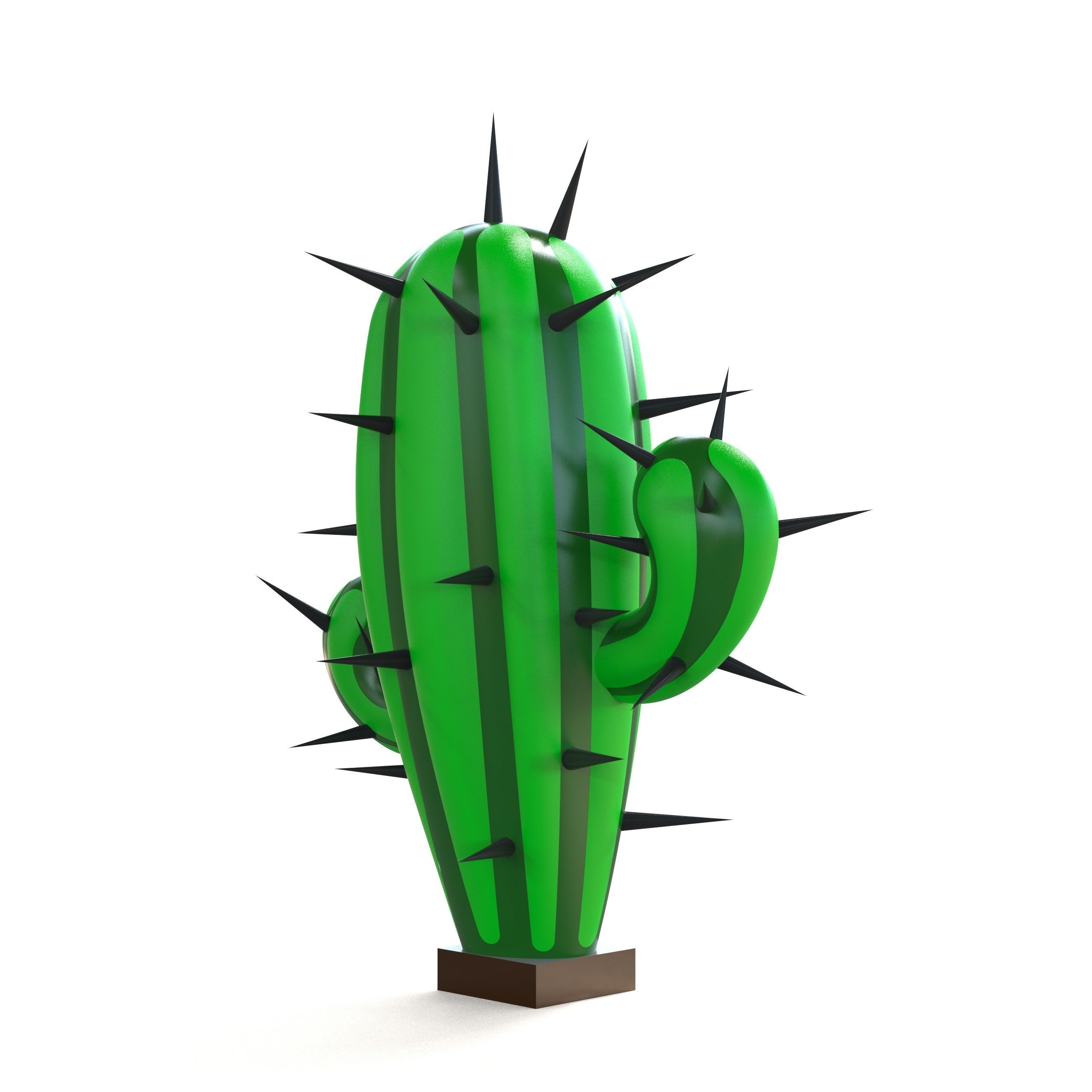 3D printable cactus tree free 3D model 3D printable | CGTrader