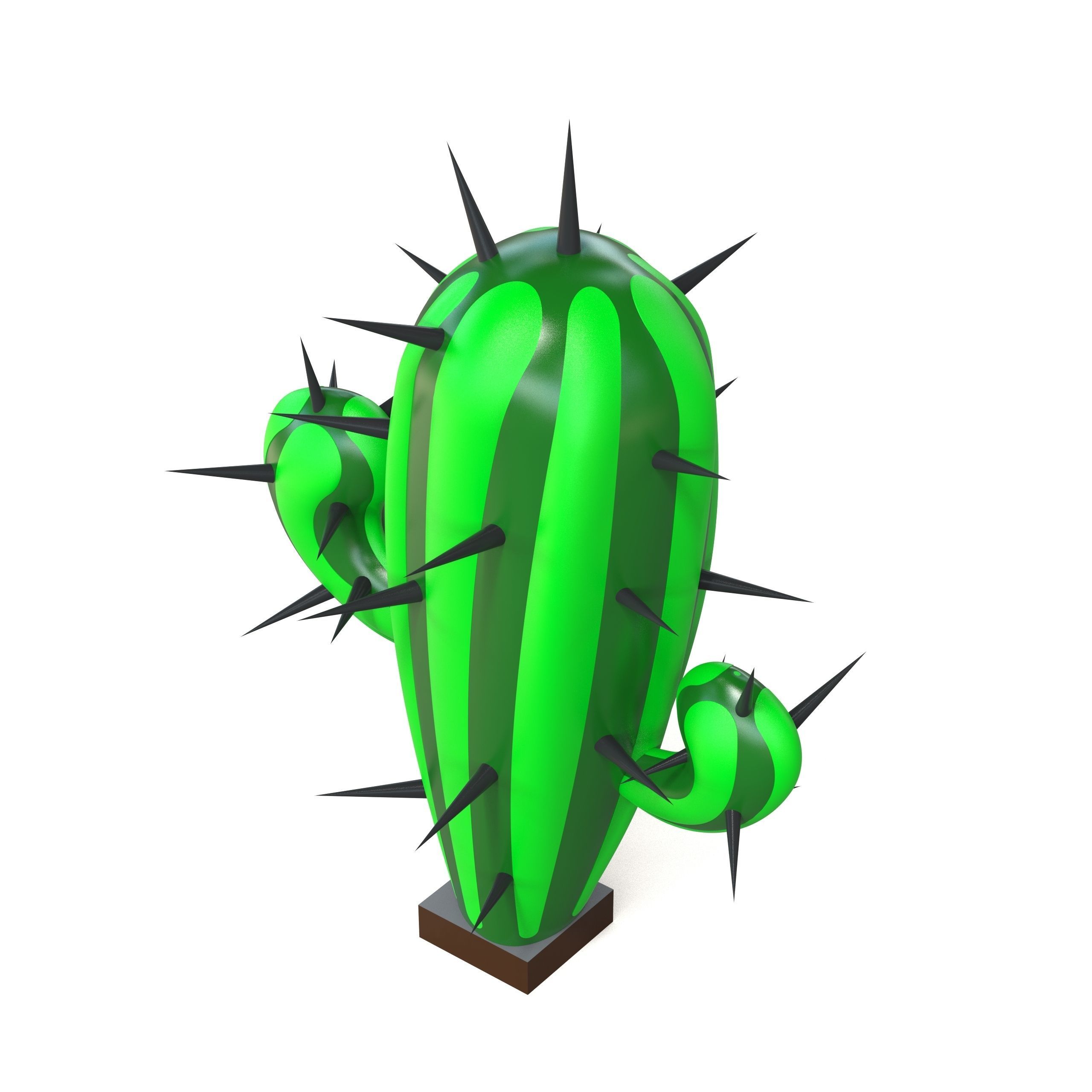 3D printable cactus tree free 3D model 3D printable | CGTrader