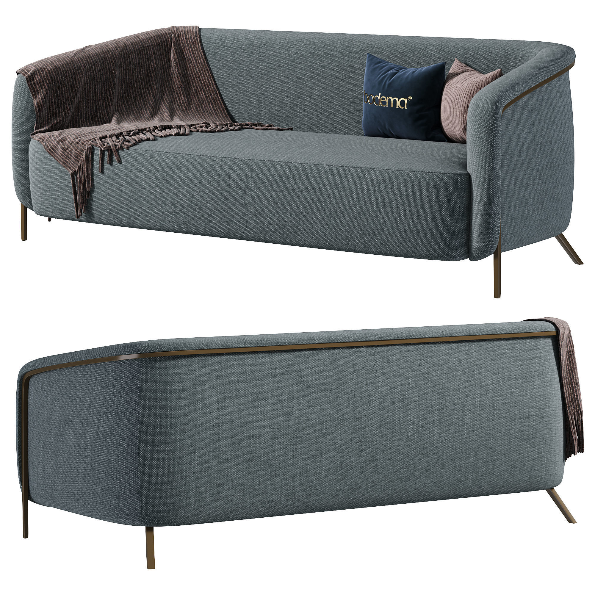 MICHELE MANTOVANI sofa by Bodema 3D model | CGTrader