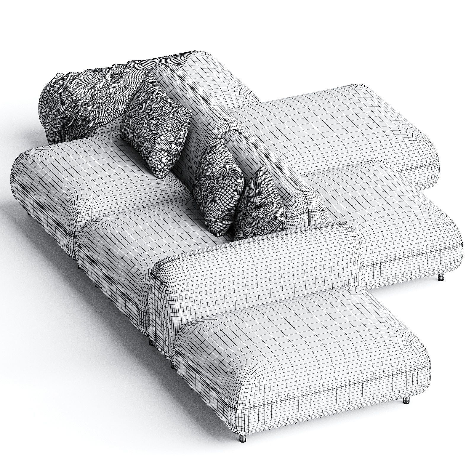 Tokio Sofa 3d model 3D model | CGTrader