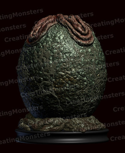 ALIEN EGG STL 3D model 3D printable | CGTrader