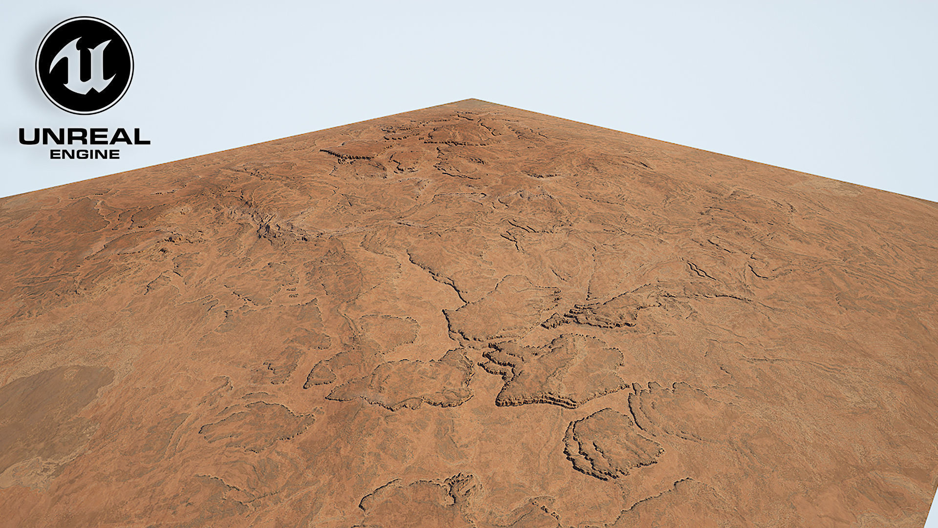Desert Landscape Version 10 3D model | CGTrader