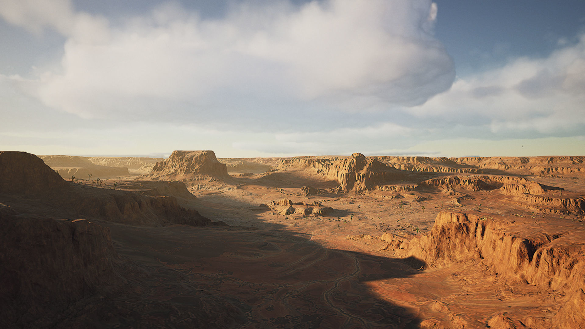 Desert Plateaus Asset Pack 3D Model Collection | CGTrader