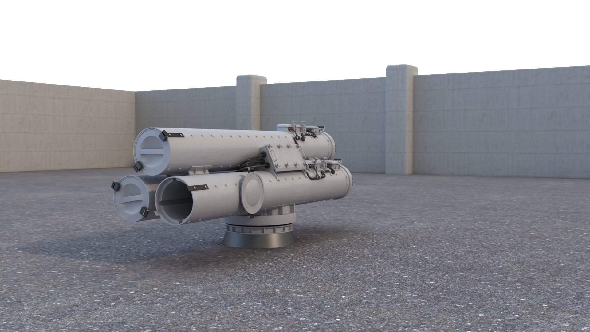 Mk-32-Torpedo 3D model | CGTrader