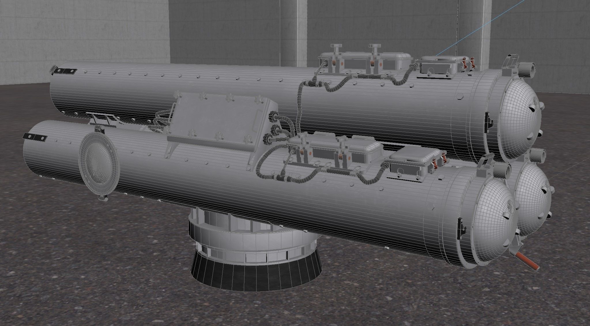 Mk-32-Torpedo 3D model | CGTrader