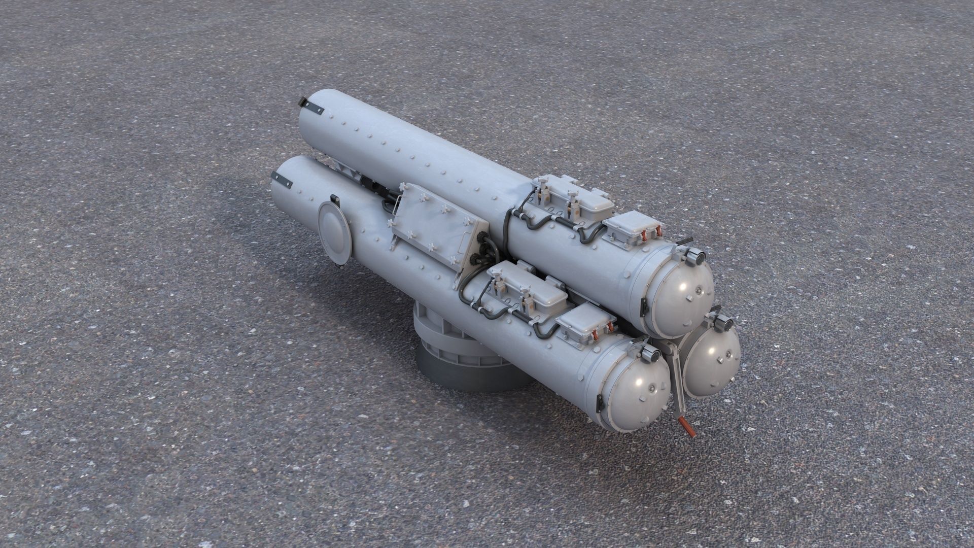 Mk-32-Torpedo 3D model | CGTrader