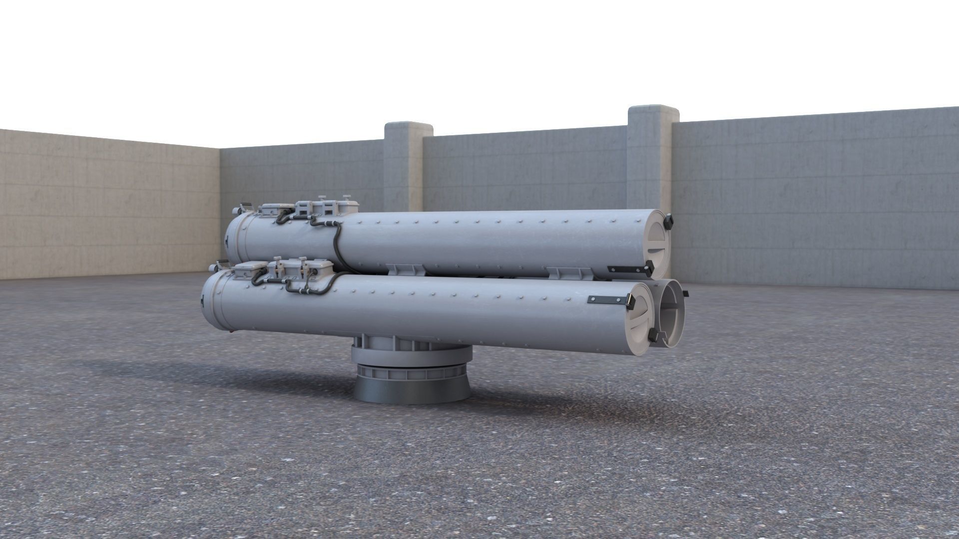 Mk-32-Torpedo 3D model | CGTrader