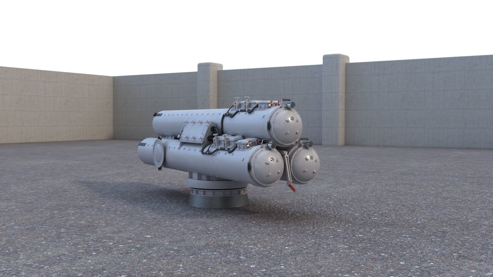 Mk-32-Torpedo 3D model | CGTrader