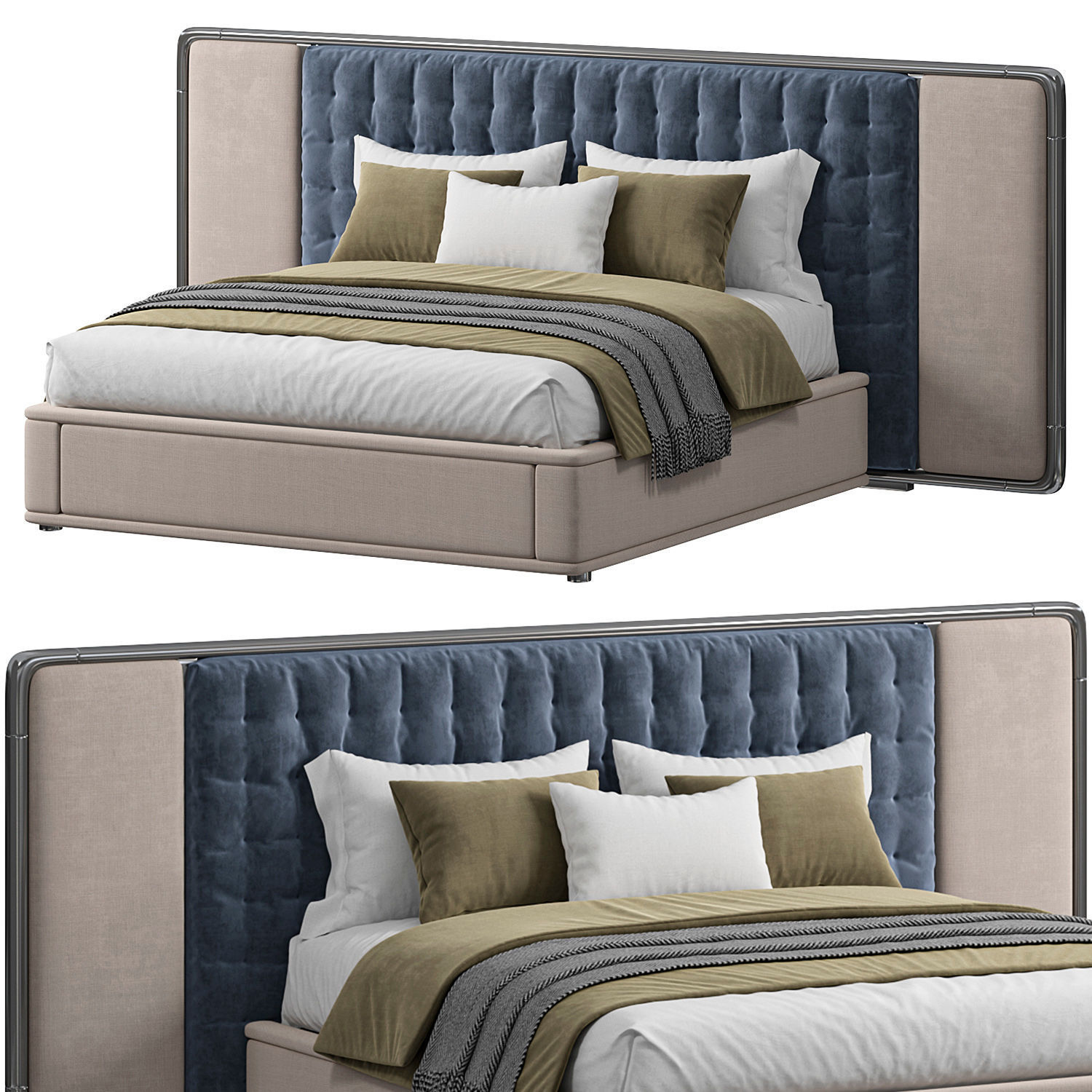 Ripley bed by Casaricca 3D model | CGTrader