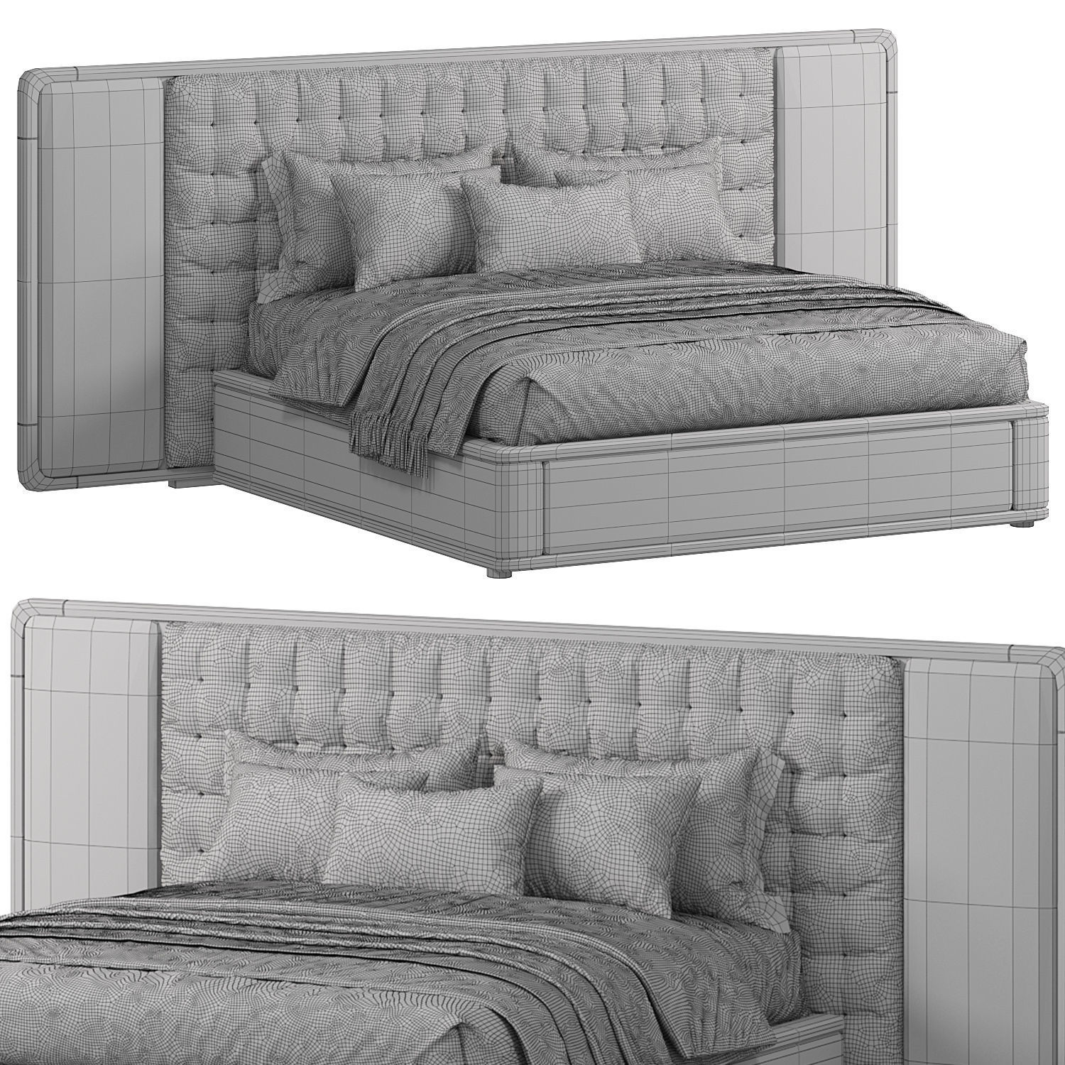 Ripley bed by Casaricca 3D model | CGTrader