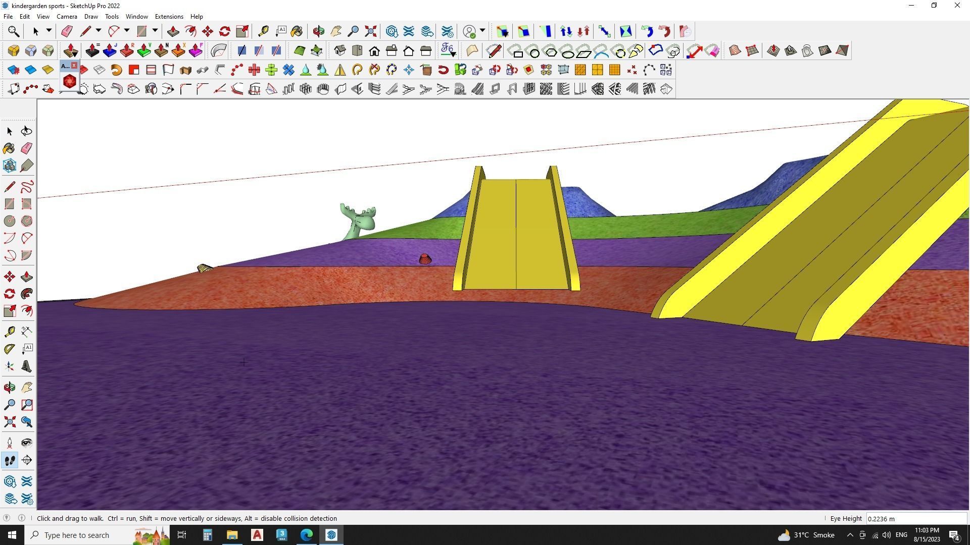 play area exterior model 3D model | CGTrader